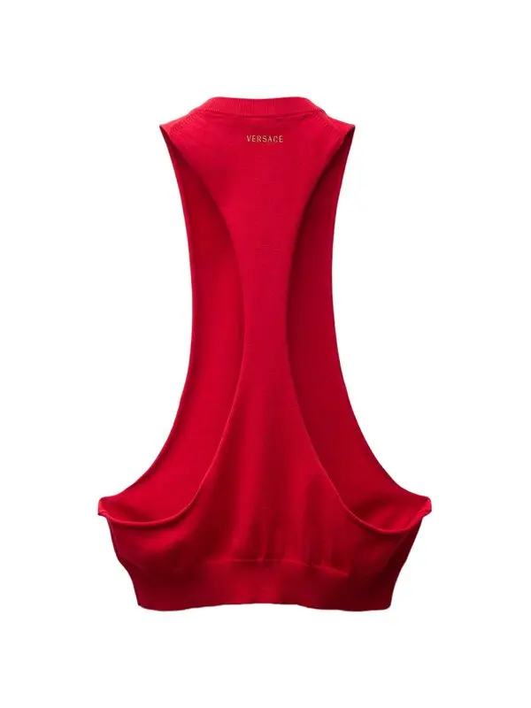 Versace Cotton Knit Tank