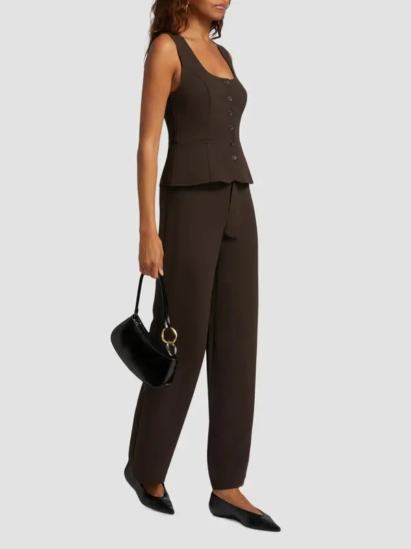 REFORMATION Vida Low-rise Wide-leg Pants