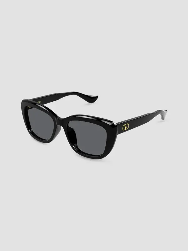 Valentino Garavani Vlogo 56mm Icon Butterfly Sunglasses - Black