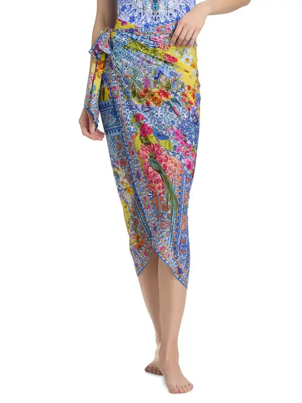 Camilla Sultanahmet Summer Eyelet Wrap Sarong