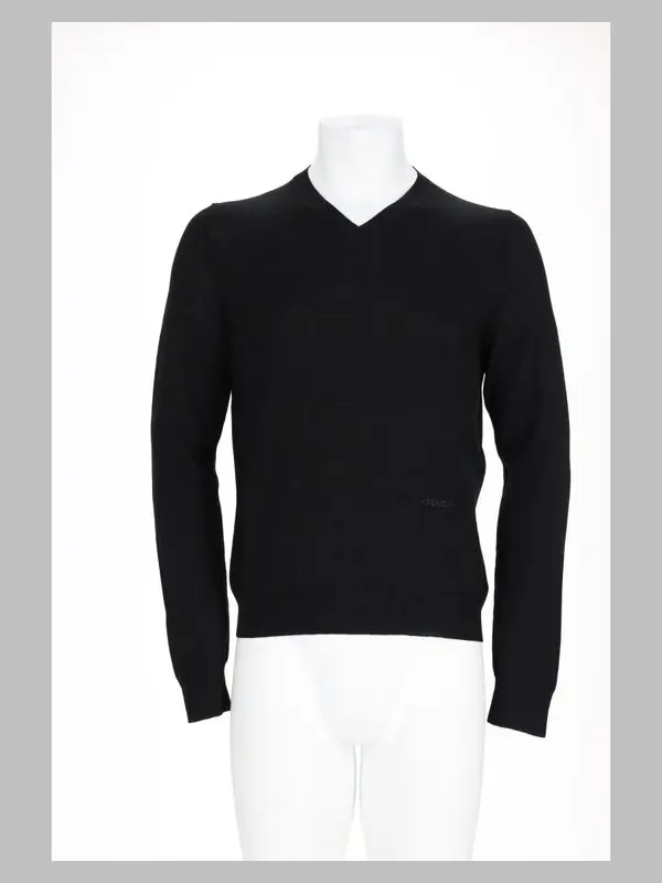 Fendi Mini Logo Knit Sweater For