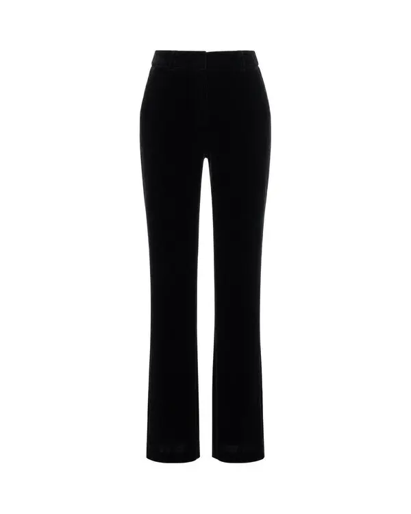 Patrizia Pepe High-waist Flared Trousers - Nero