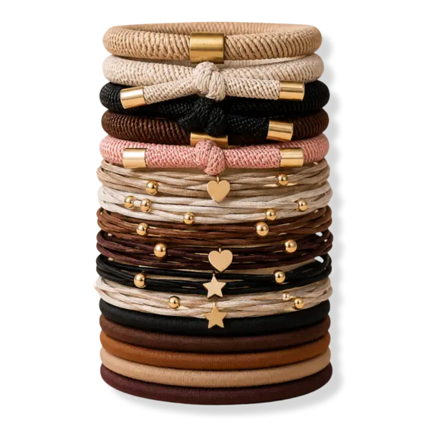 COSMOGLO Mixed Hair Tie Set