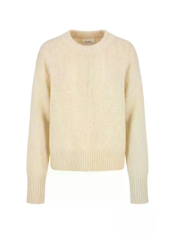 LISA YANG Ribbed-knit Crew-neck Sweater
