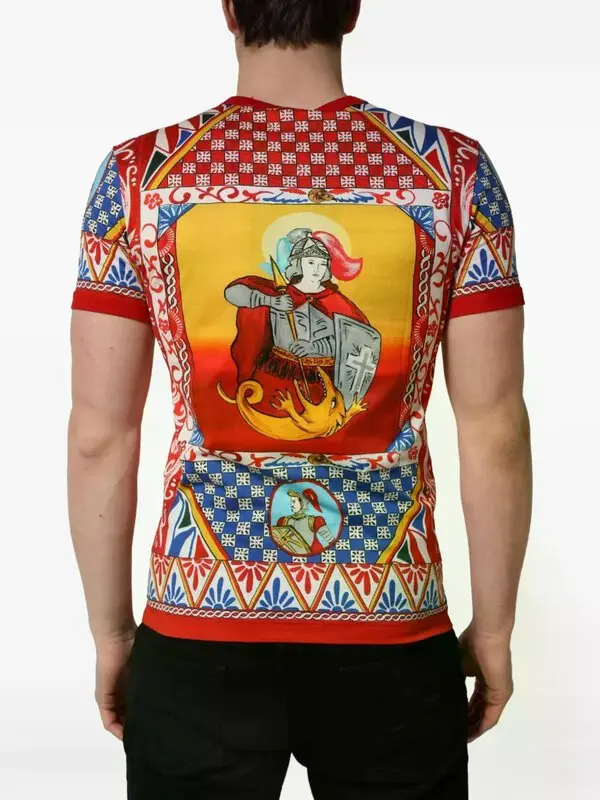 Dolce & Gabbana Carretto-print T-shirt