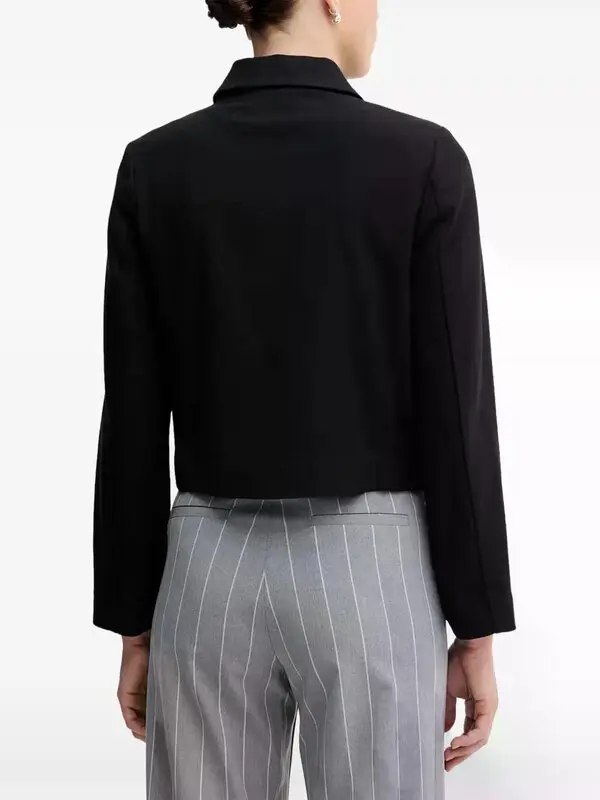 BENETTON Cropped Patch-pocket Jacket