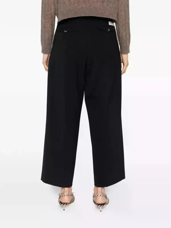 NINE:INTHE:MORNING Rubino Pleated Wide-leg Trousers