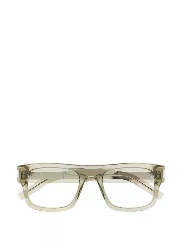 Saint Laurent Square-frame Glasses - White