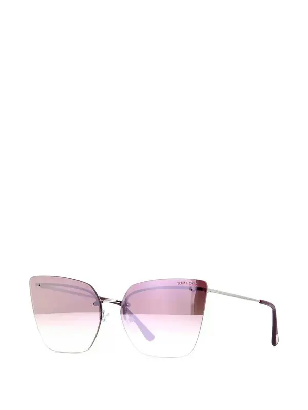 TOM FORD Rimless Butterfly-frame Sunglasses
