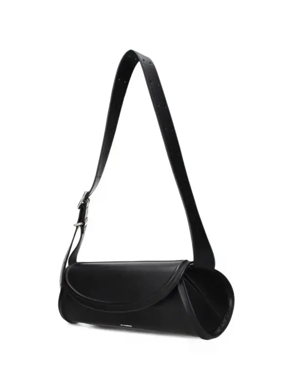 JIL SANDER Cylindrical Leather Cross Body Bag