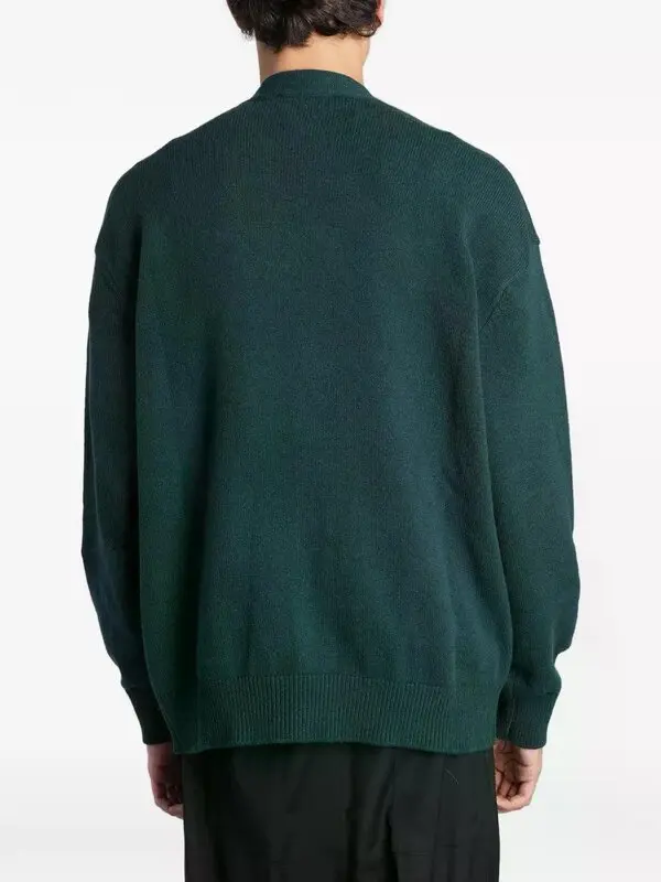 LANEUS V-neck Button-up Cardigan