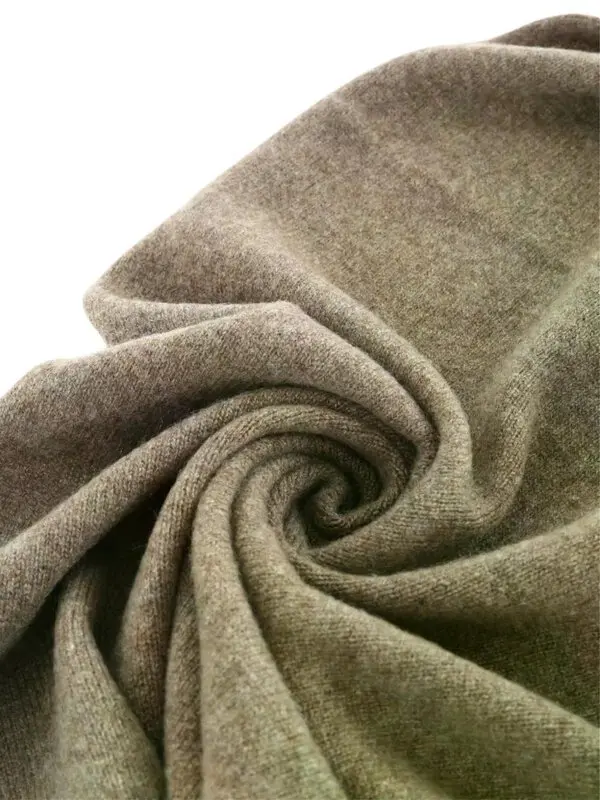 UMA WANG Triangle Fringe-trim Scarf