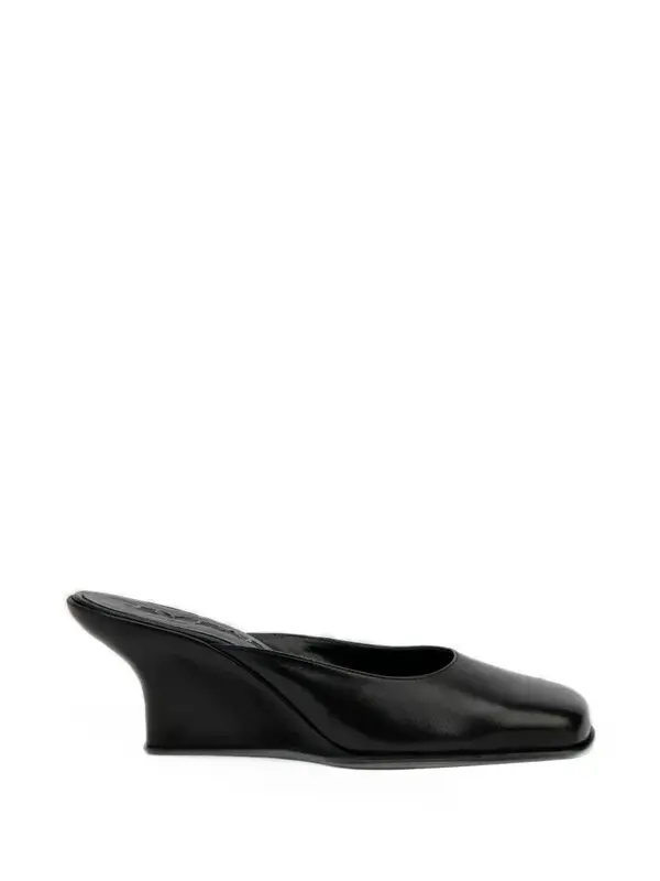 By Far Caroo Heeled Mules