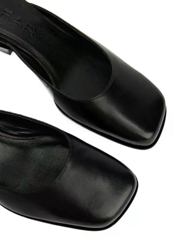 By Far Caroo Heeled Mules