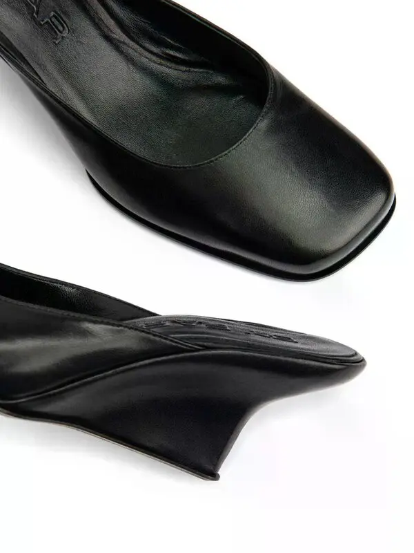 By Far Caroo Heeled Mules