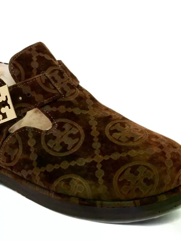 Tory Burch Mellow Shearling Mary Jane Shoes