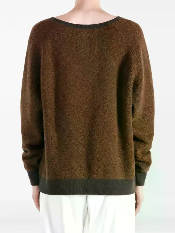 Frenckenberger Bouclé-knit Zip-up Cardigan