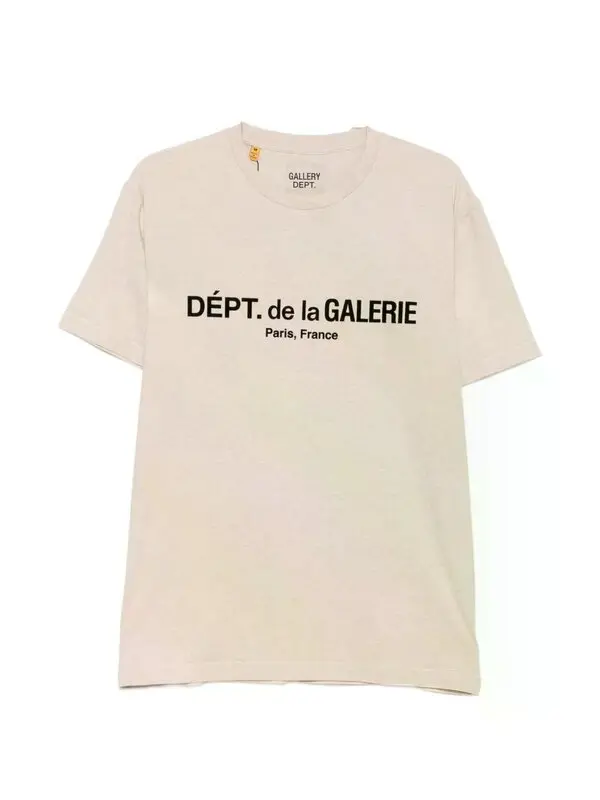 GALLERY DEPT. Logo-print T-shirt - Neutrals