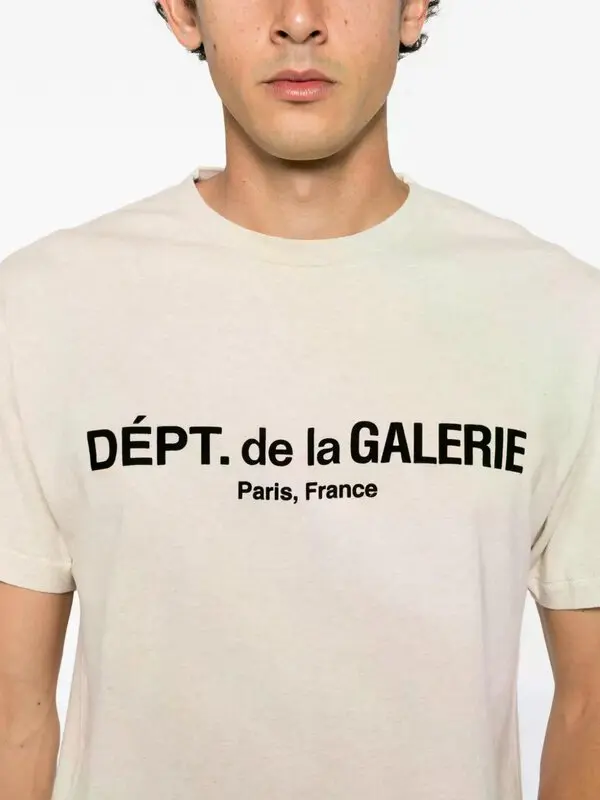 GALLERY DEPT. Logo-print T-shirt - Neutrals