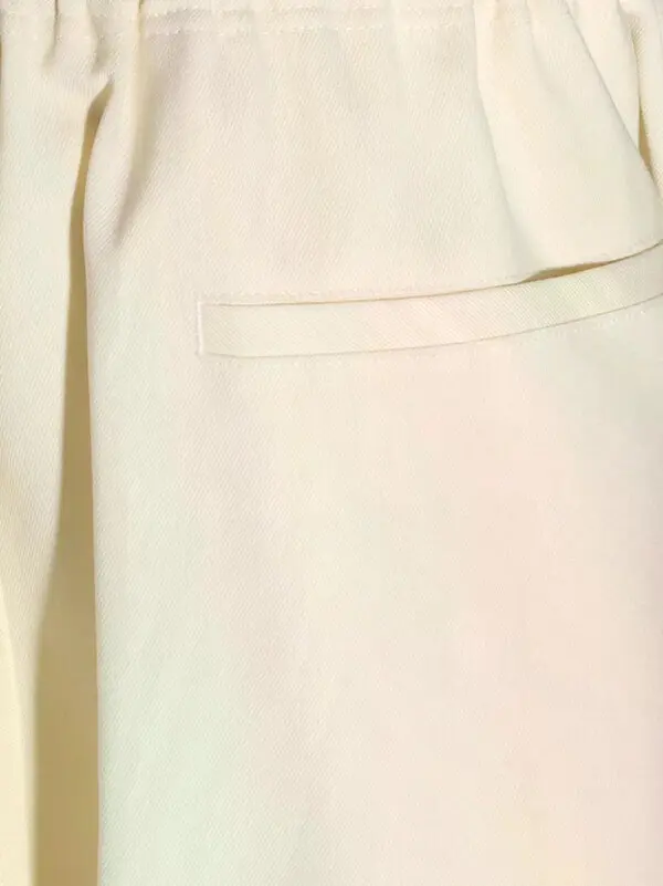 SEVEN GAUGE Belted Pleated Trousers