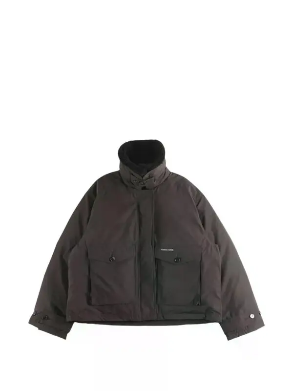 Canada Goose Scout Shearling-collar Pocket-detail Jacket - Brown