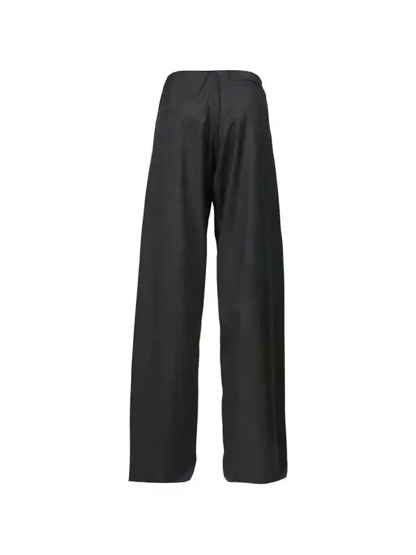 Natasha Zinko Rolled-waist Palazzo Pants - Grey
