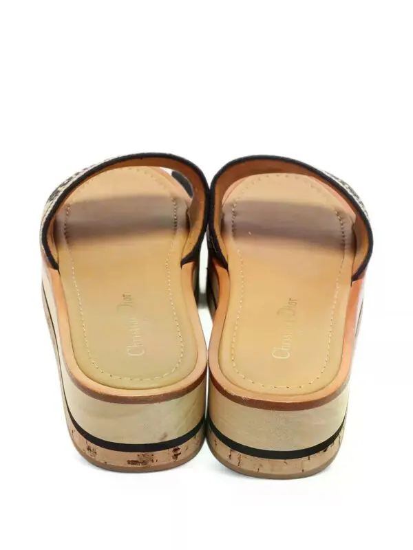 Dior Dway Embroidered Sandals