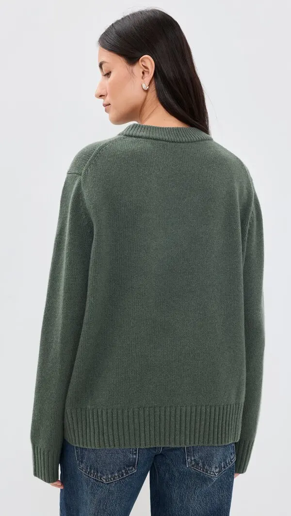 Jenni Kayne Cashmere Oversized Crew Neck Sweater