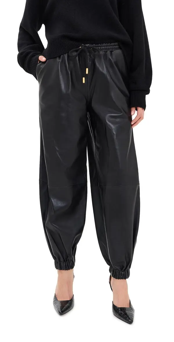 L'AGENCE Mariko Joggers - Black