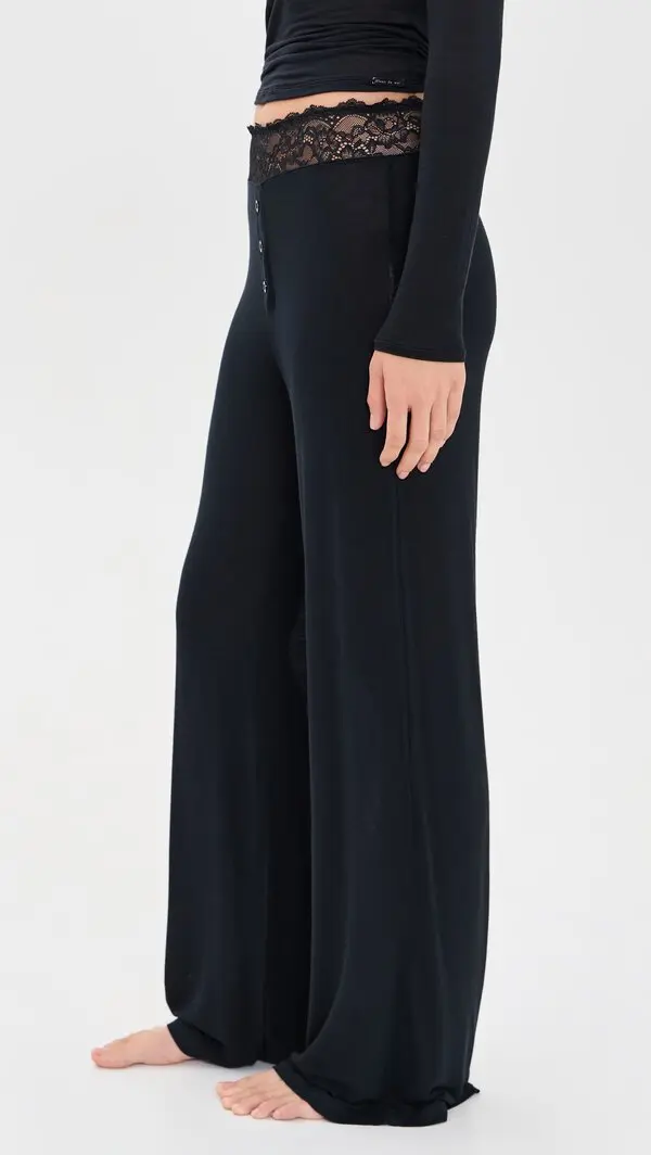 FLEUR DU MAL Cashmere Butter Pajama Pants