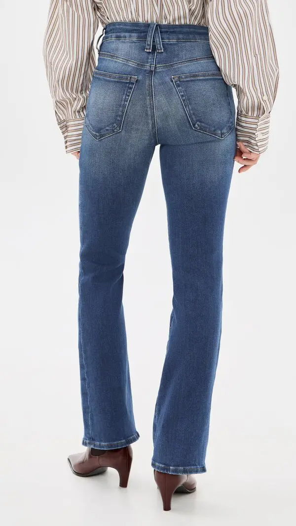 Good American Soft Tech Good Petite Bootcut Jeans