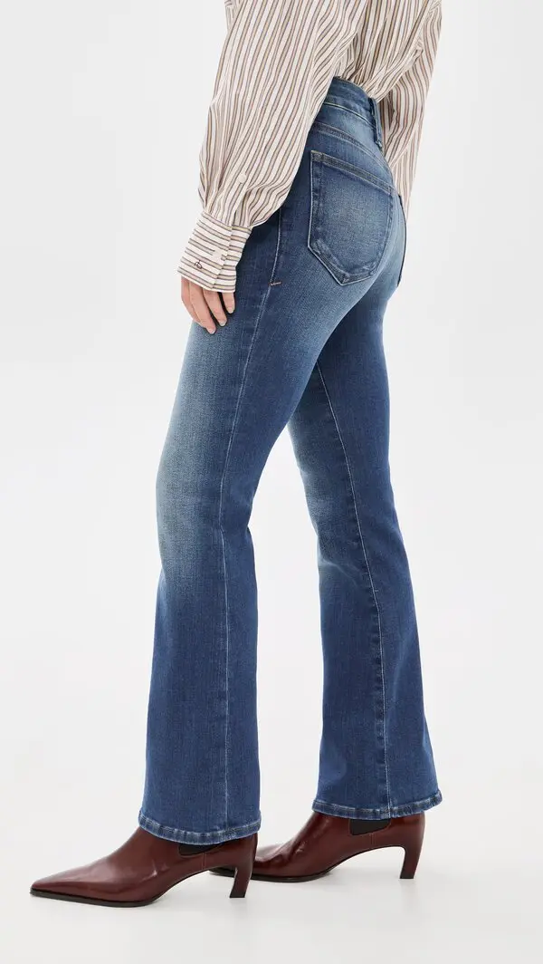 Good American Soft Tech Good Petite Bootcut Jeans