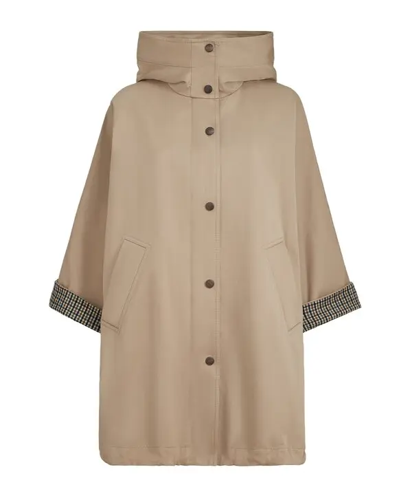 Brunello Cucinelli Monili Hooded Coat - Camel