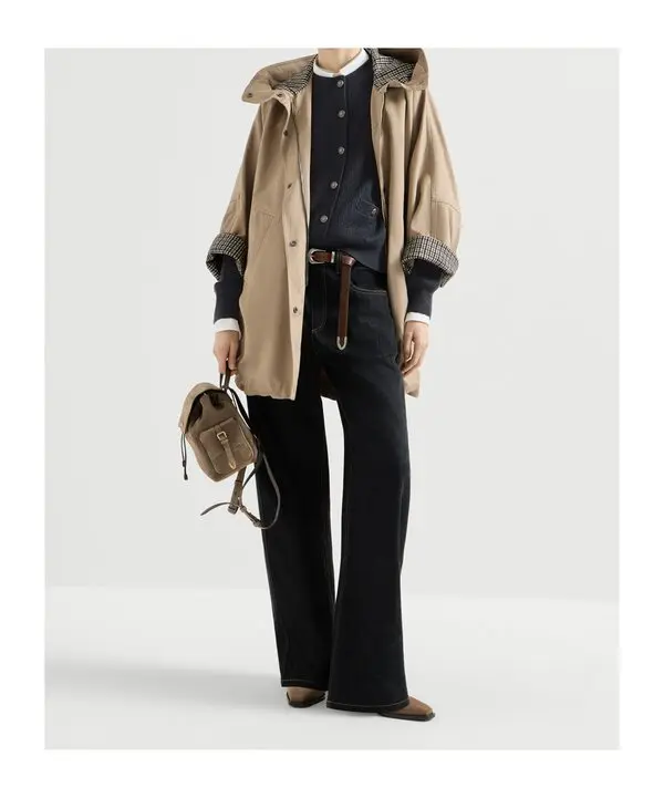 Brunello Cucinelli Monili Hooded Coat