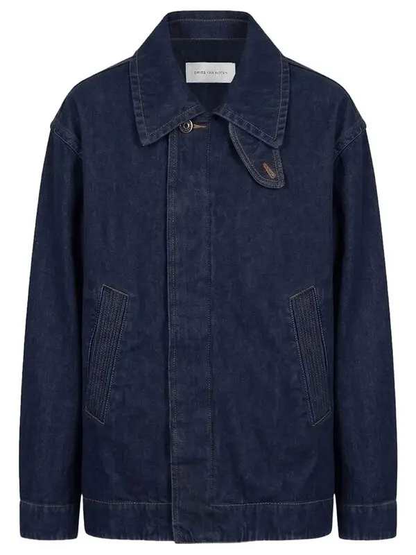 Dries Van Noten Giacca Varrick In Denim