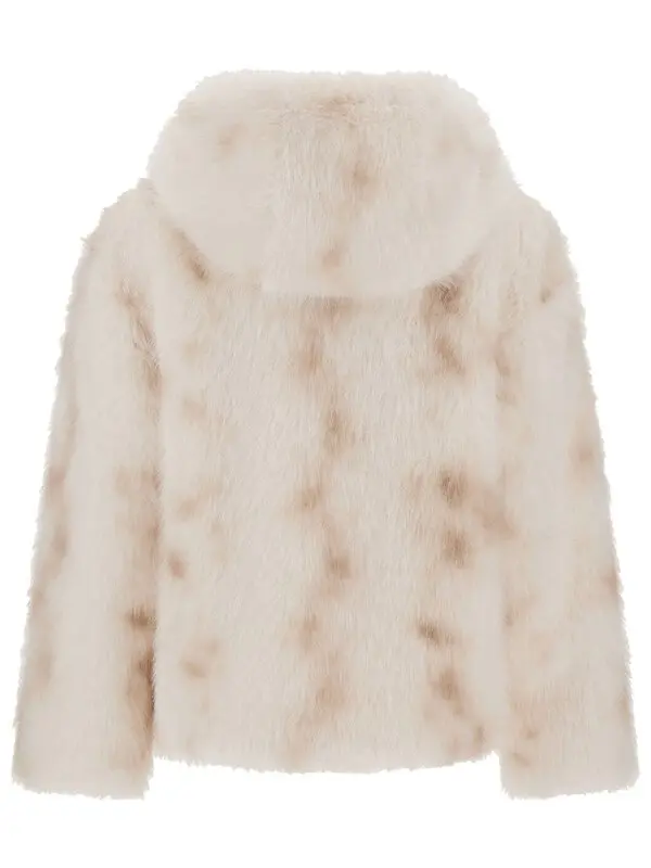 Herno Giacca In Tocco Pelliccia Effetto Lince