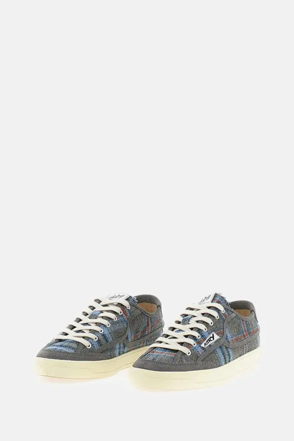 AUTRY Sneakers Windscape Low Plaid - Grigio