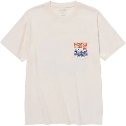 PARKS PROJECT Acadia Puff Print Pocket T-shirt