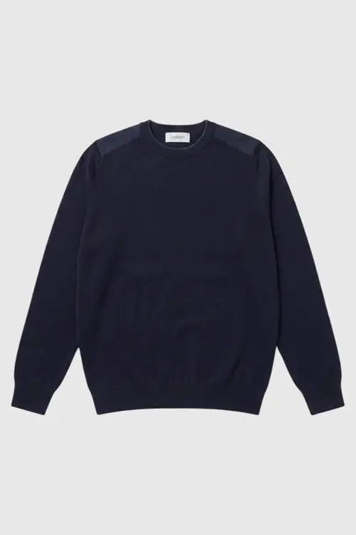 GARNET Regular-fit Classic Crewneck Sweater