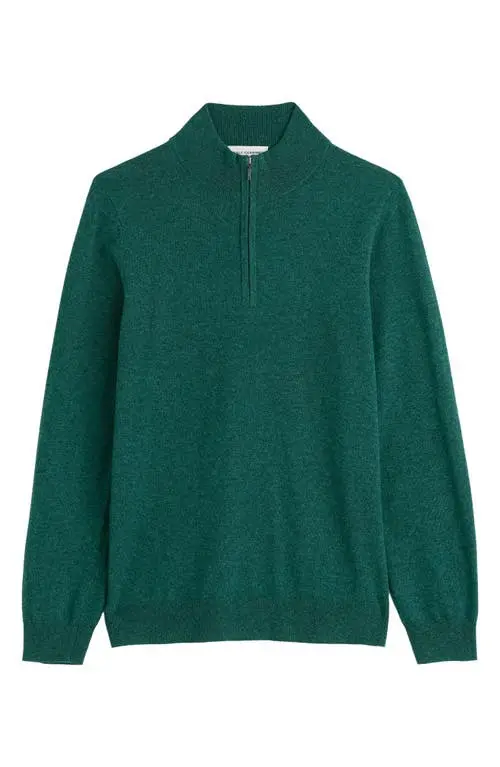 SEASALT CORNWALL Prow Quarter Zip Merino Wool Blend Sweater
