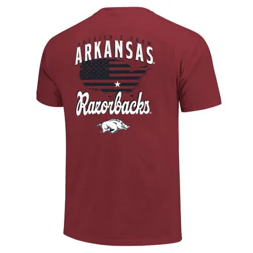 IMAGE ONE Arkansas Razorbacks America's Team T-shirt