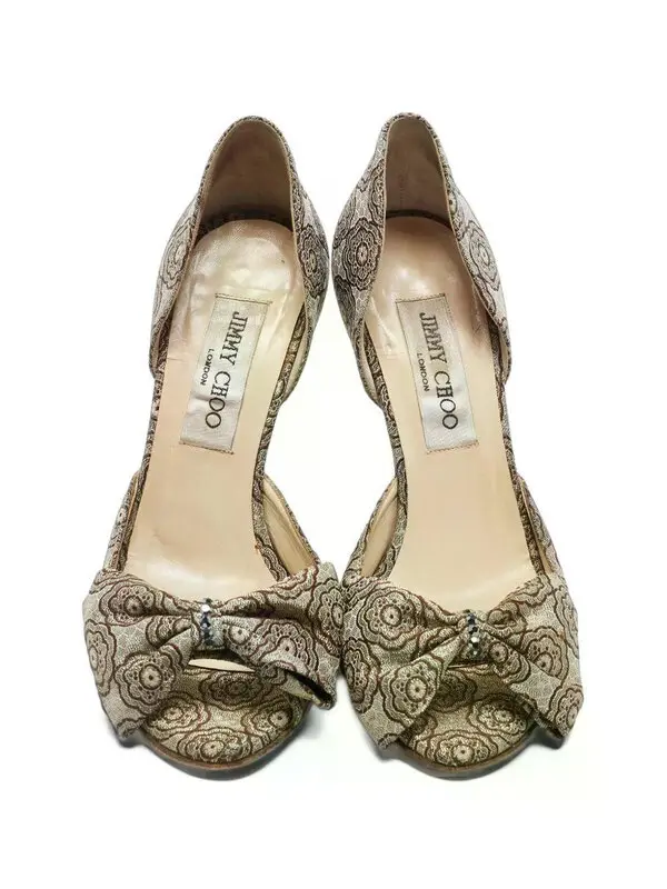 JIMMY CHOO Floral-brocade Pumps