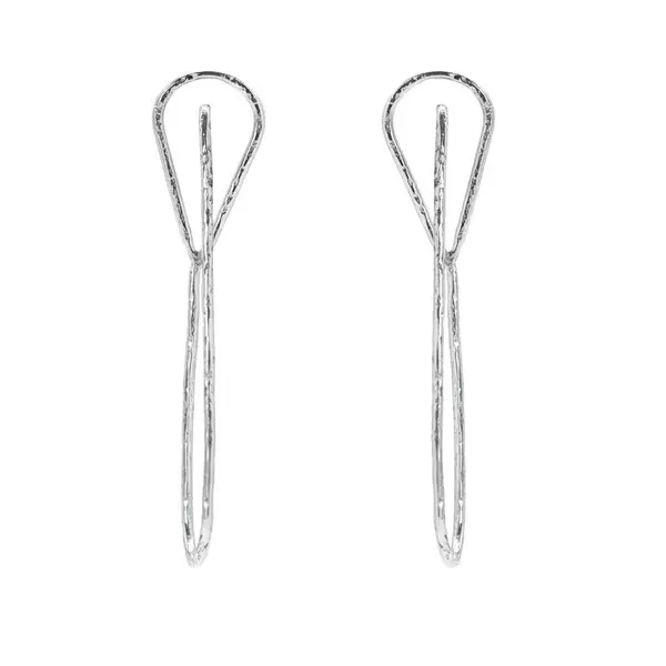KARIZIA MX Trazo Earrings - Silver