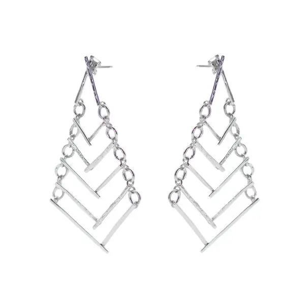 KARIZIA MX Stephanie-mini Earrings - Silver