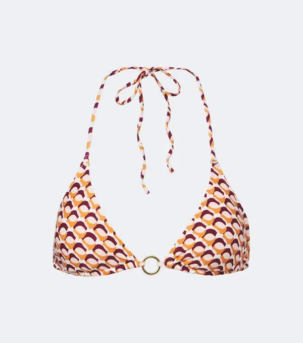 Melissa Odabash Venice Printed Bikini Top - Multicoloured