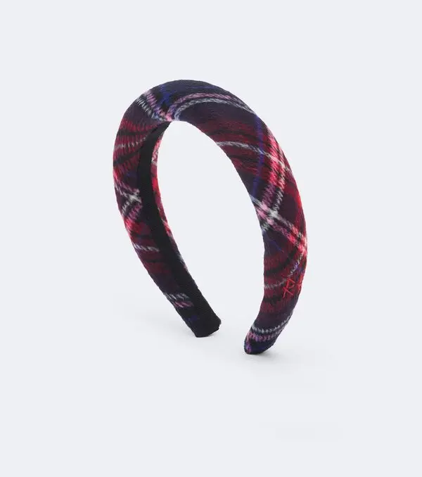 Ruslan Baginskiy Plaid Headband - Multicoloured