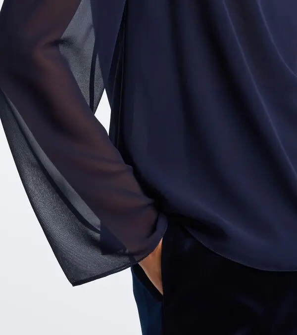 Altuzarra Cara Draped Blouse