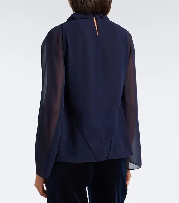 Altuzarra Cara Draped Blouse
