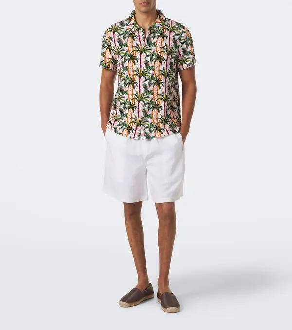 Vilebrequin Charli Printed Cotton-blend Terry Shirt