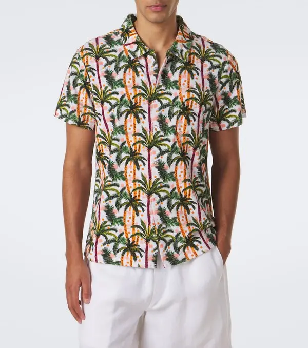 Vilebrequin Charli Printed Cotton-blend Terry Shirt